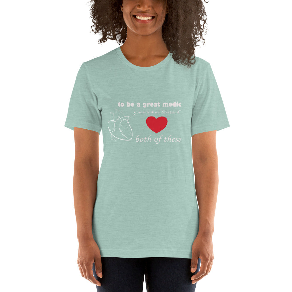 Medic Heart - Short-Sleeve Unisex T-Shirt – ParamedicX