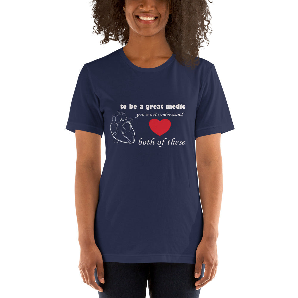 Medic Heart - Short-Sleeve Unisex T-Shirt – ParamedicX